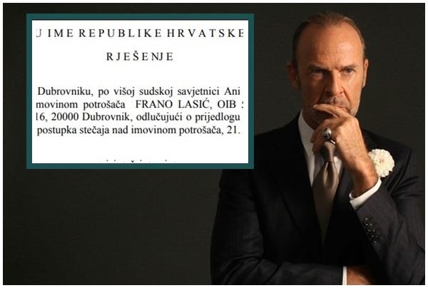 Frano Lasić za dlaku izbjegao osobni bankrot u Dubrovniku - Imperijal.net