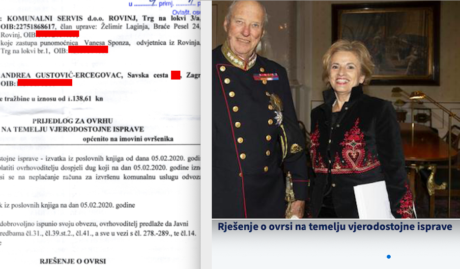 Ovrha zbog neplaćenog odvoza smeća sustigla i hrvatsku veleposlanicu ...