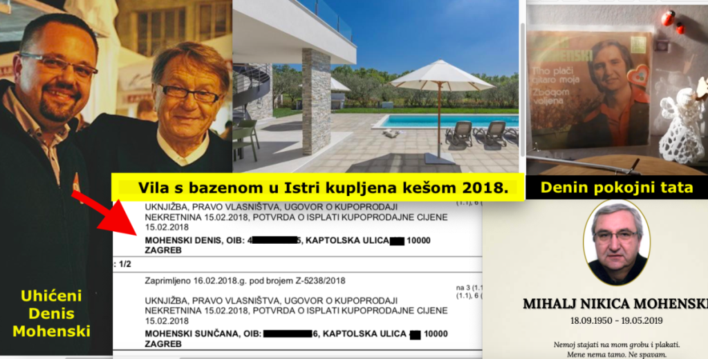 Otac Denisa Mohenskog bio je zvijezda Jugotona, kralj Adventa milijune ...