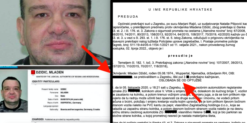 U Zagrebu oslobođen nedavno uhićeni ubojica Mladen Džidić kojeg je ...