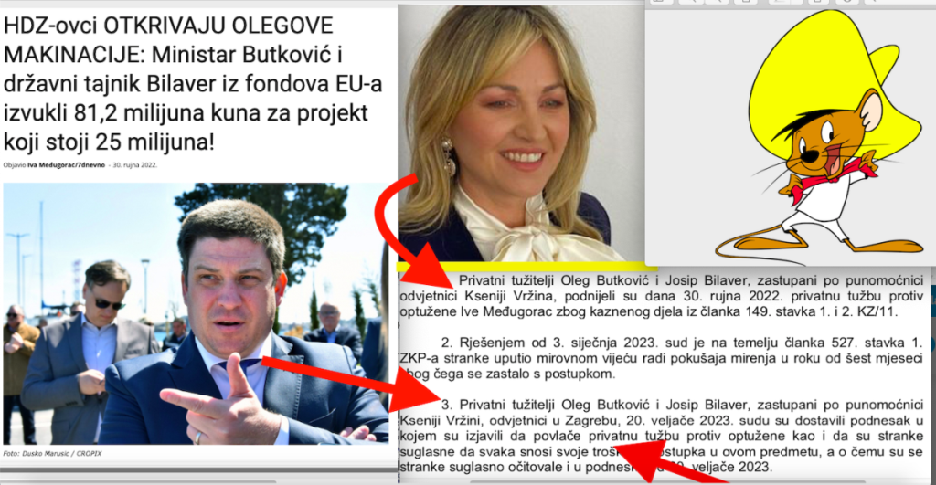 Ministar Butković i državni tajnik Bilaver odustali od progona ...