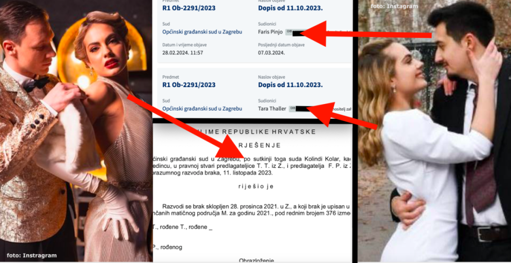 Taru Thaller i Farisa Pinju rastavila je Kolinda u listopadu 2024., no ...